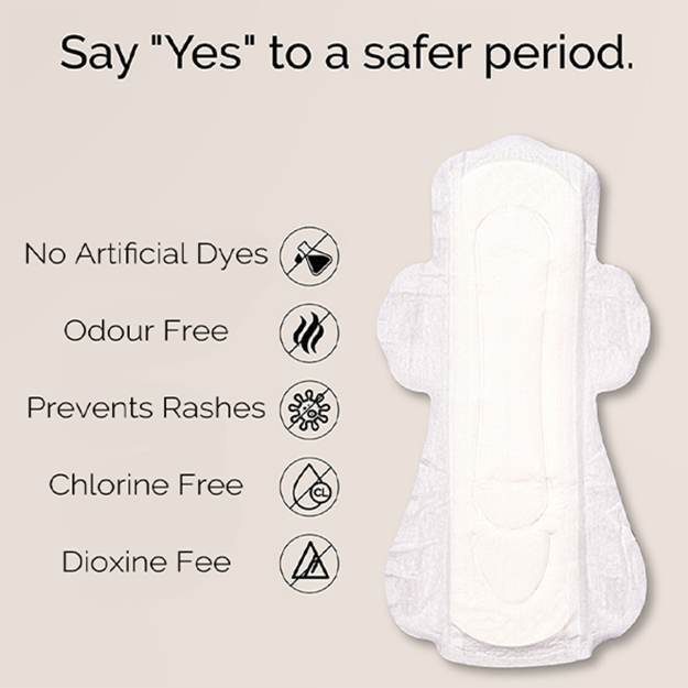 The Woman's Company Sanitary Pads for Women for Regular Flow Value Pack ...