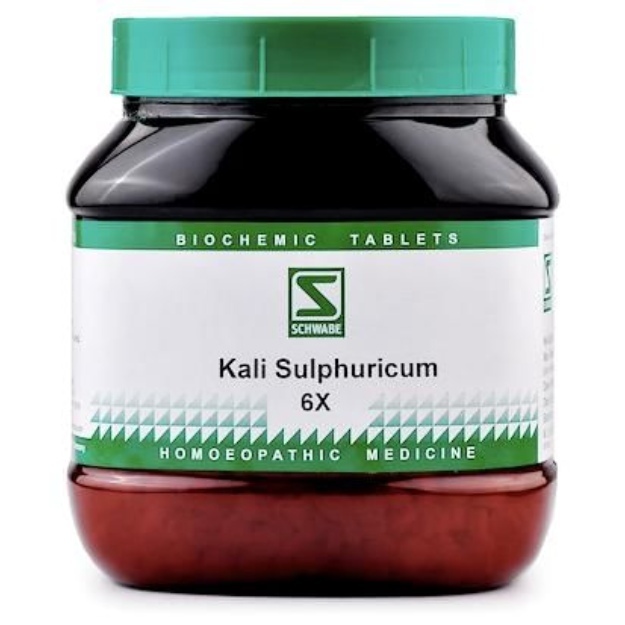Schwabe Kali sulphuricum Biochemic Tablet 3X: Uses, Price, Dosage, Side ...