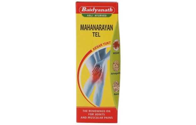 Baidyanath Mahanarayan Tel Pack of 2: Uses, Price, Dosage, Side Effects ...