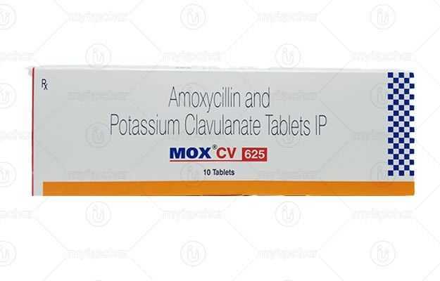 Mox CV 625 Tablet: Uses, Price, Dosage, Side Effects, Substitute, Buy ...