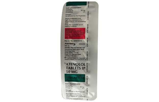 Atecard 50 Tablet: Uses, Price, Dosage, Side Effects, Substitute, Buy ...