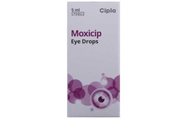 Moxicip Eye Drop: Uses, Price, Dosage, Side Effects, Substitute, Buy Online