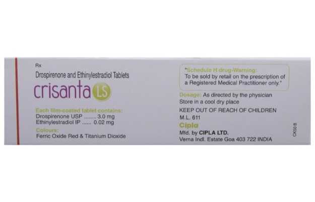 Crisanta Ls: Uses, Price, Dosage, Side Effects, Substitute, Buy Online