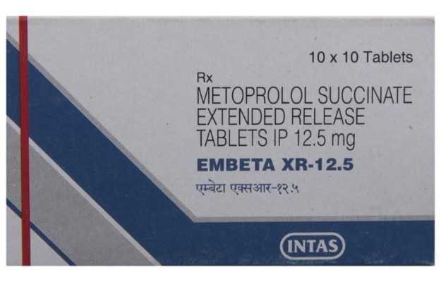 Embeta XR 12.5 Tablet: Uses, Price, Dosage, Side Effects, Substitute ...