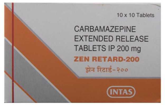 Zen Retard 200 Tablet: Uses, Price, Dosage, Side Effects, Substitute ...