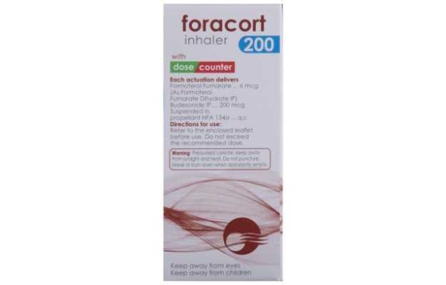 Foracort 200 Inhaler (1): Uses, Price, Dosage, Side Effects, Substitute ...