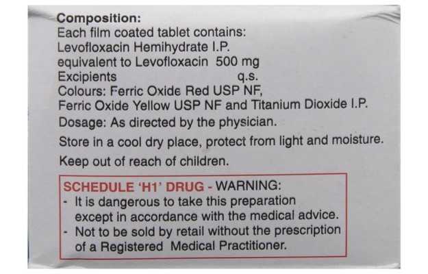 Glevo 500 Mg Tablet: Uses, Price, Dosage, Side Effects, Substitute, Buy ...