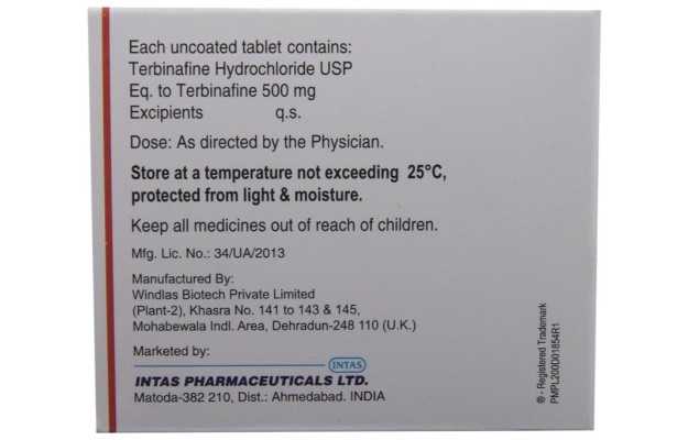 Tebina 500 Tablet: Uses, Price, Dosage, Side Effects, Substitute, Buy ...