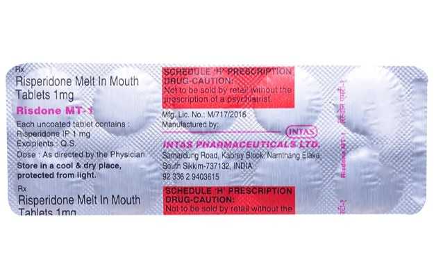 Risdone Mt: Uses, Price, Dosage, Side Effects, Substitute, Buy Online