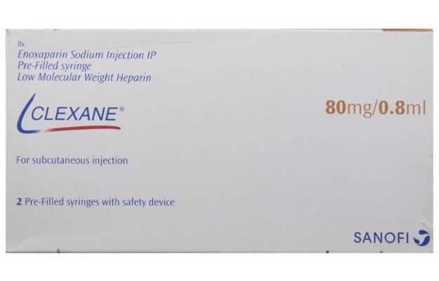 Clexane 80 Mg Injection (1): Uses, Price, Dosage, Side Effects ...