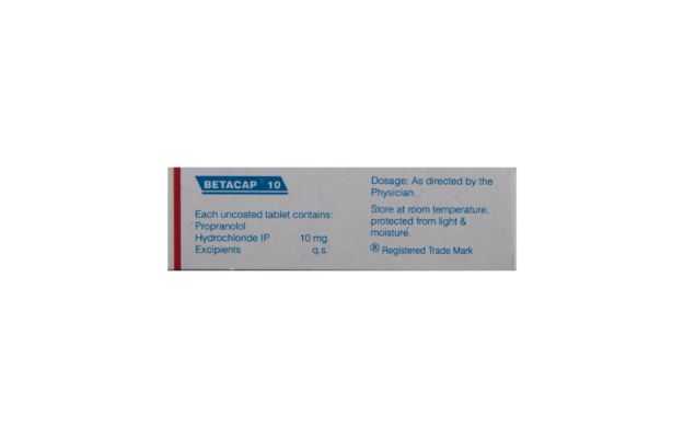 Betacap 10 Tablet: Uses, Price, Dosage, Side Effects, Substitute, Buy ...