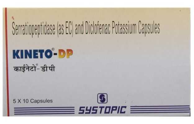 Kineto Dp: Uses, Price, Dosage, Side Effects, Substitute, Buy Online
