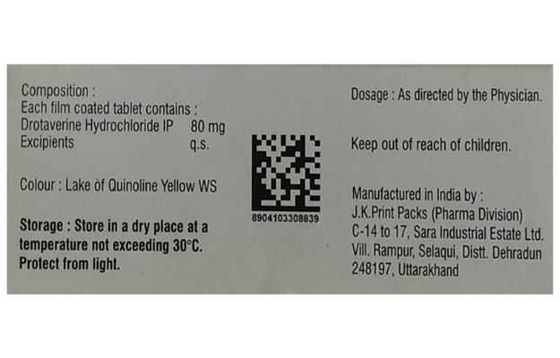 Drotikind: Uses, Price, Dosage, Side Effects, Substitute, Buy Online