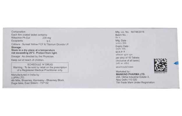 Rifastop: Uses, Price, Dosage, Side Effects, Substitute, Buy Online