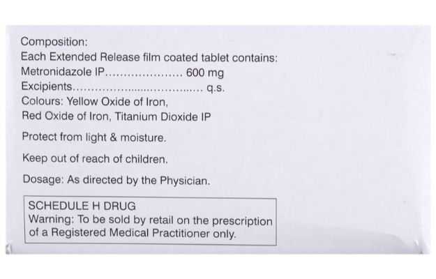 Metrogyl Tablet ER : Uses, Price, Dosage, Side Effects, Substitute, Buy ...