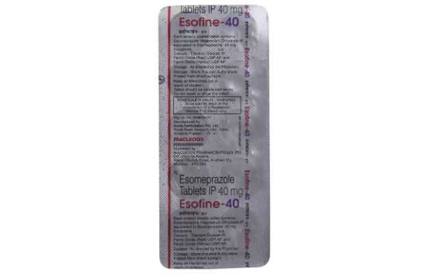 Esofine 40 Tablet in Hindi - एसोफ़िन 40 टैबलेट की जानकारी, लाभ, फायदे ...