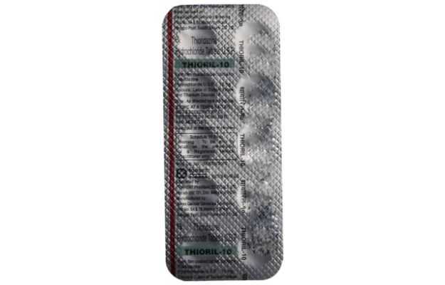 Thioril 10 Tablet: Uses, Price, Dosage, Side Effects, Substitute, Buy ...