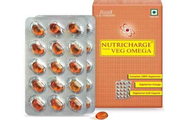 New Nutricharge Veg Omega Capsule: Uses, Price, Dosage, Side Effects ...