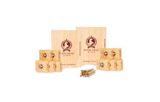 Royal Swag Ayurvedic & Herbal Long Filtered Bidi Pack of 20 (Each ...