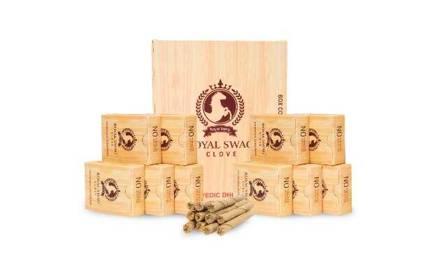 Royal Swag Ayurvedic Herbal Bidi Tobacco-Free, Nicotine Free 200 Stick ...