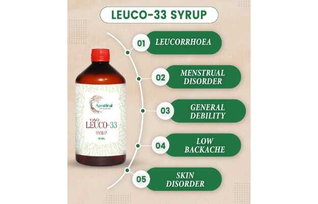 Aayuheal Leuco 33 Syrup: Uses, Price, Dosage, Side Effects, Substitute ...