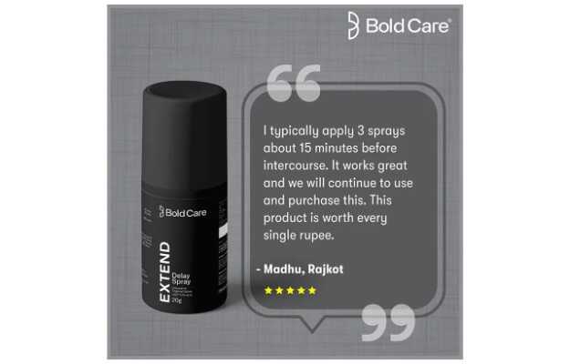 Bold Care Extend - Long Last Spray: Uses, Price, Dosage, Side Effects ...