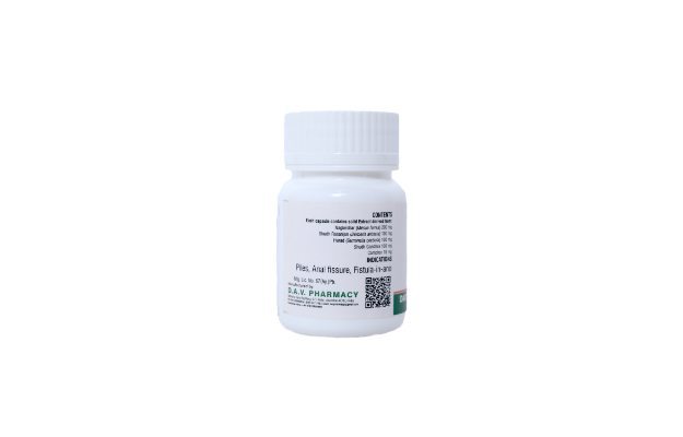 DAV Pharmacy Pile-rex Capsule (50): Uses, Price, Dosage, Side Effects ...