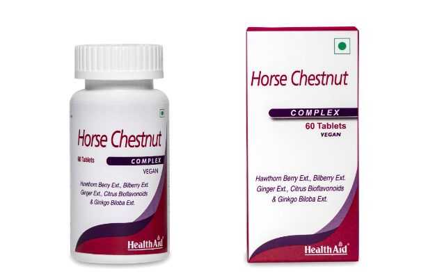 HealthAid Horse Chestnut Complex Tablet: Uses, Price, Dosage, Side ...