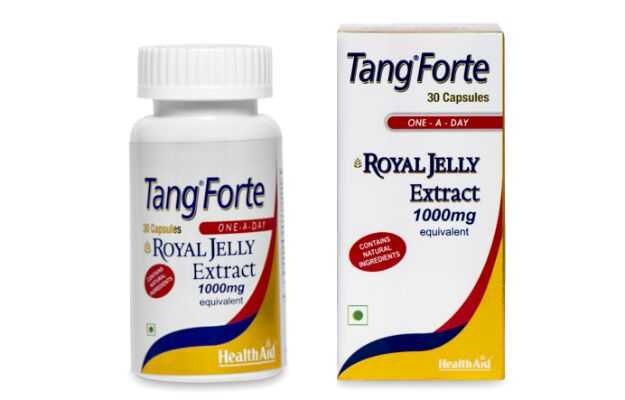 HealthAid Tang Forte Royal Jelly Extract Capsule: Uses, Price, Dosage ...